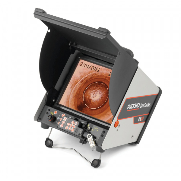 Монитор RIDGID SeeSnake CS10 с 2 аккумуляторами и зарядным устройством ...